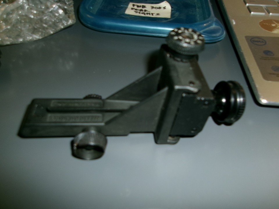 LOT #G-1 FACTORY FEINWERKBAU REAR PEEP SIGHT | eBay