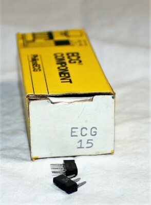 2 Philips ECG15 Transistor Free Shipping! ECG Component | eBay