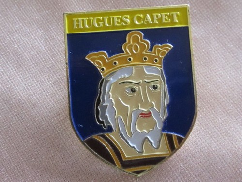 Insigne broche Editions Atlas Roi de France Hugues Capet | eBay