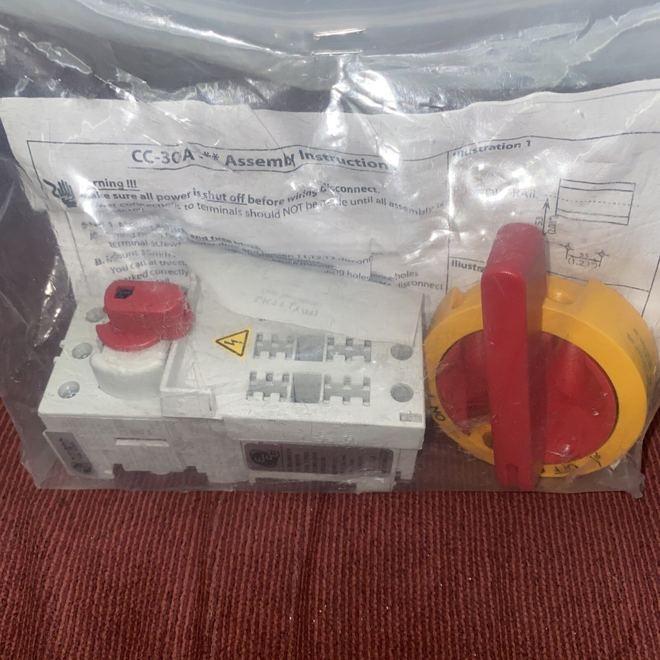 EEC CC-30A Fuse 30 Amp Fusible Disconnect Operator Kit | eBay