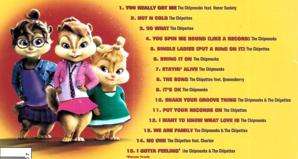 Alvin and the Chipmunks: The Squeakquel Soundtrack (Cd 2009) | eBay