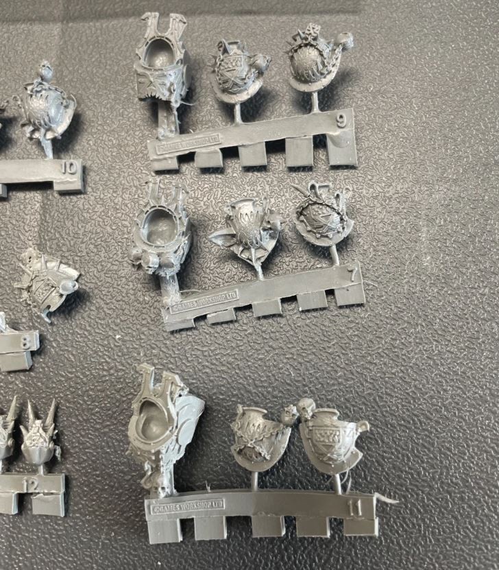 Forge World Warhammer 40k Khorne World Eaters Terminators Upgrade Set ...