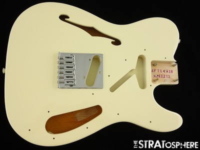 Fender Squier Affinity Telecaster Thinline BODY & HARDWARE Tele Olympic ...