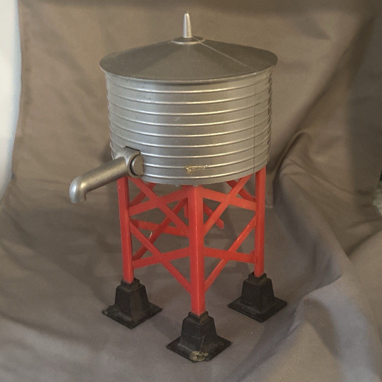 Vintage Marx O/O-27 #065 water tower, FOR PARTS, Missing 1 Leg. | eBay