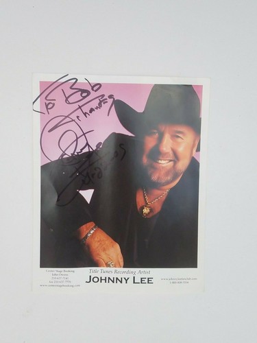 Center Stage Booking Fan Club portrait photo country singer signed ...