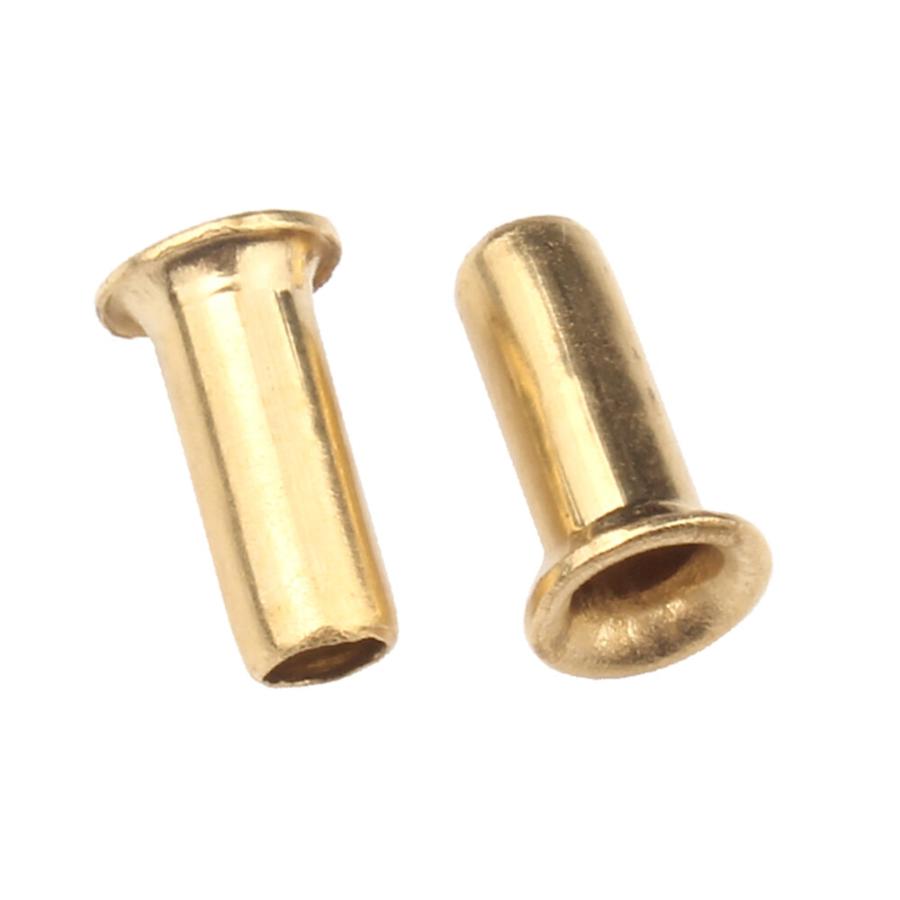 M3 Brass Tubular Rivets Vias Rivet Nuts Through Hole Rivets Hollow ...