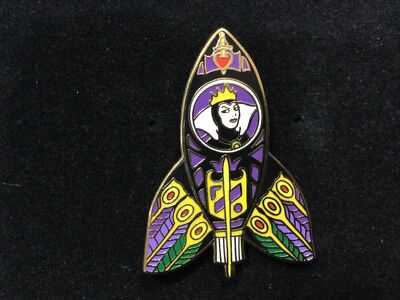 Disney Shopping Pin Rocket Series - Evil Queen Rocketship - Snow White ...