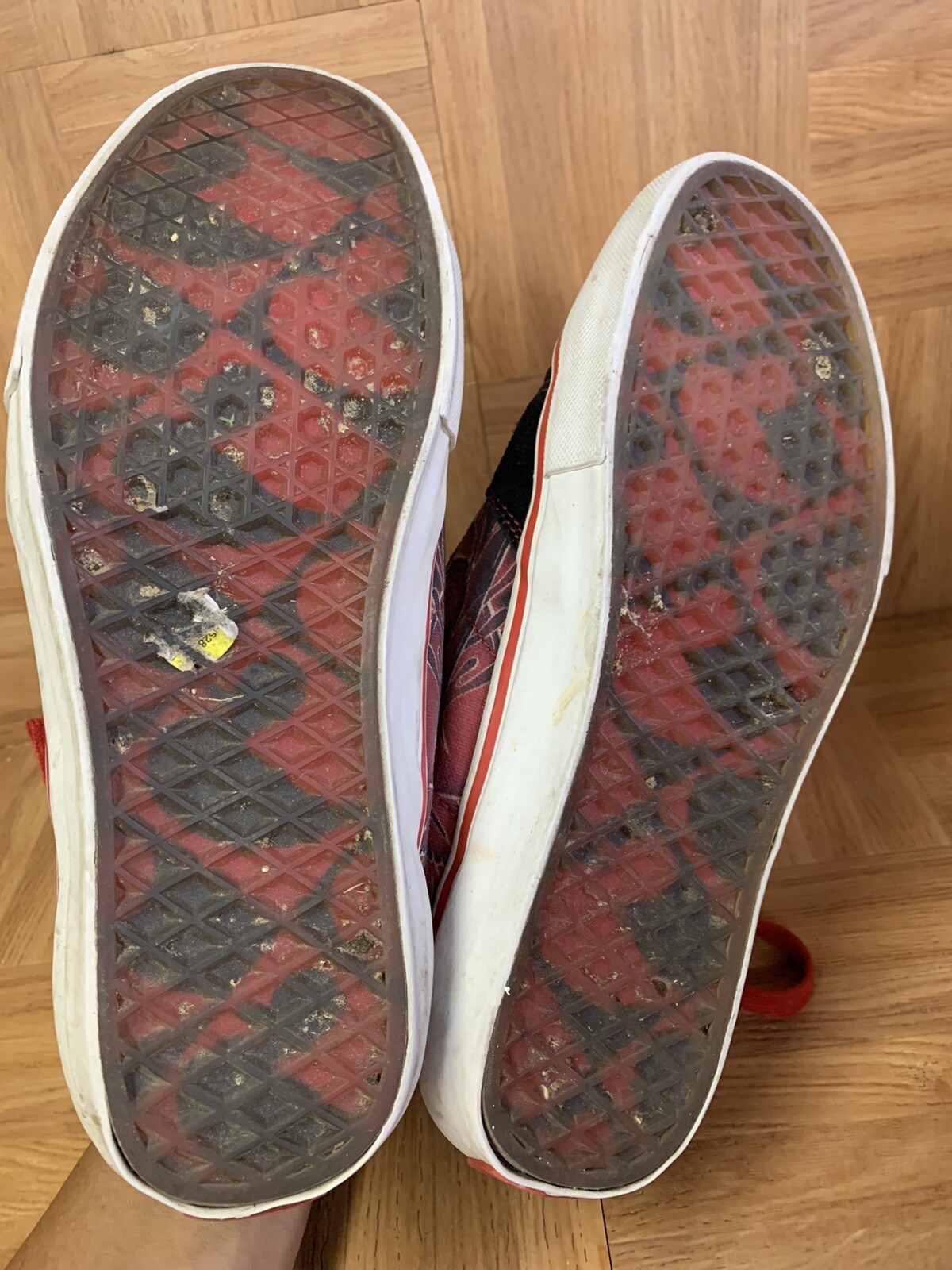 VNTG🔥 VANS La Cripta Dos x Oliver Peck Design Sz 8.5… - Gem
