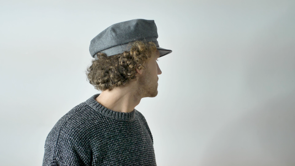 Sterkowski MOTO Wool Brando Cap Motorcycle Peaked Newsboy Rider Wild ...