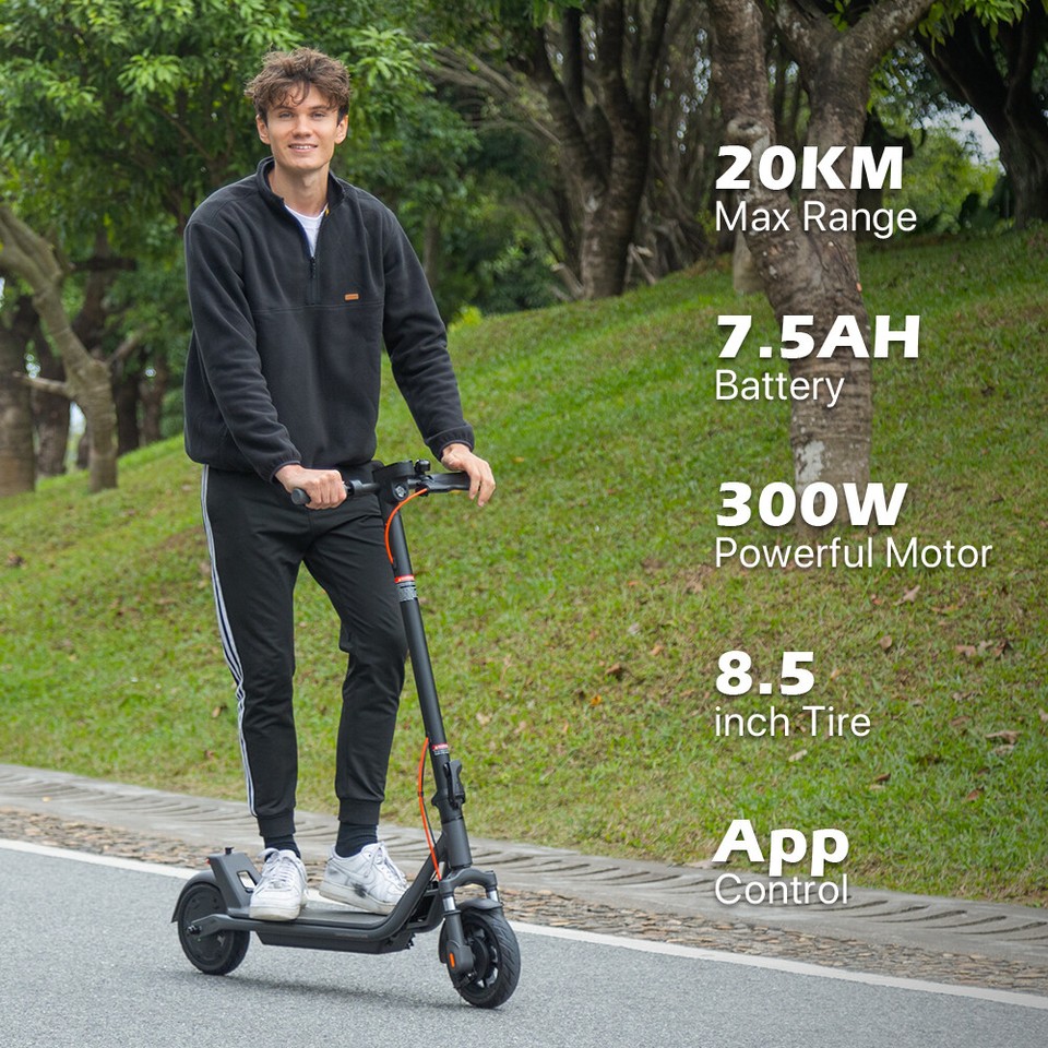 2026 ADULTS ELECTRIC SCOOTER FOLDABLE SCOOTER WITH APP &DOUBLE SHOCK ...