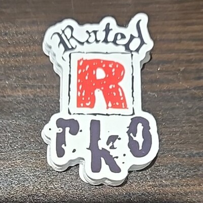 Vintage Wrestling Sticker Rated RKO Randy Orton WWE 1-2" Size | eBay