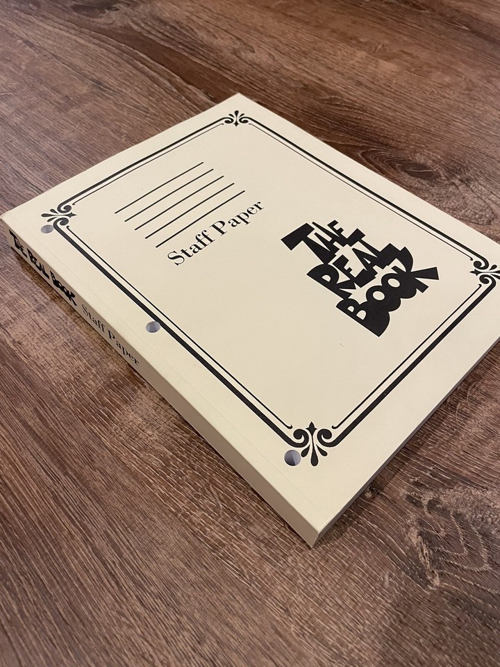 The Real Book - Staff Paper 9781423441342| eBay