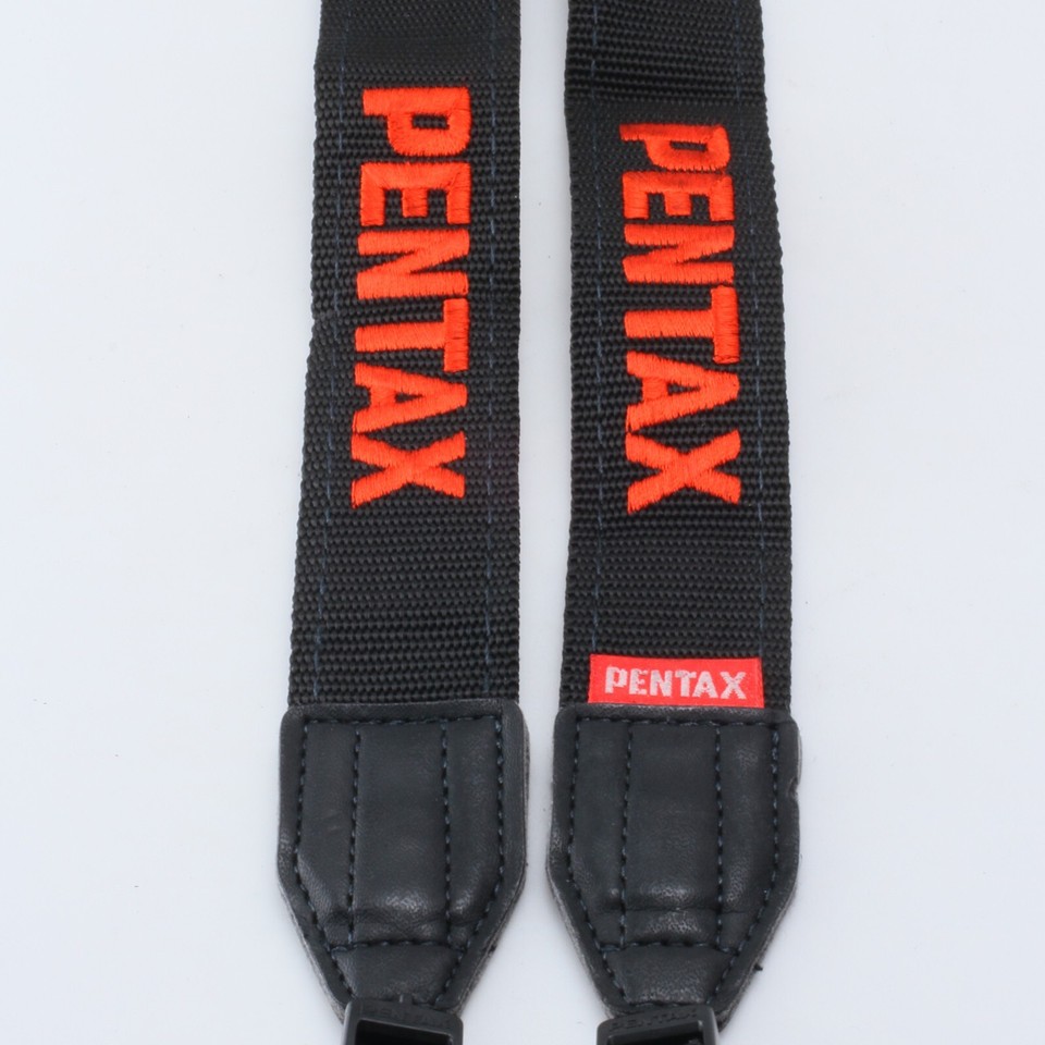 PENTAX Neck Strap For Pentax Camera | Red Letter Embroidery Logo ...