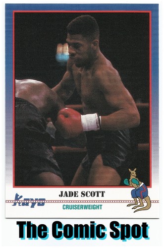 1991 KAYO ROUND ONE ~ JADE SCOTT #223 ~ RC ROOKIE CARD ~ BOXING ...