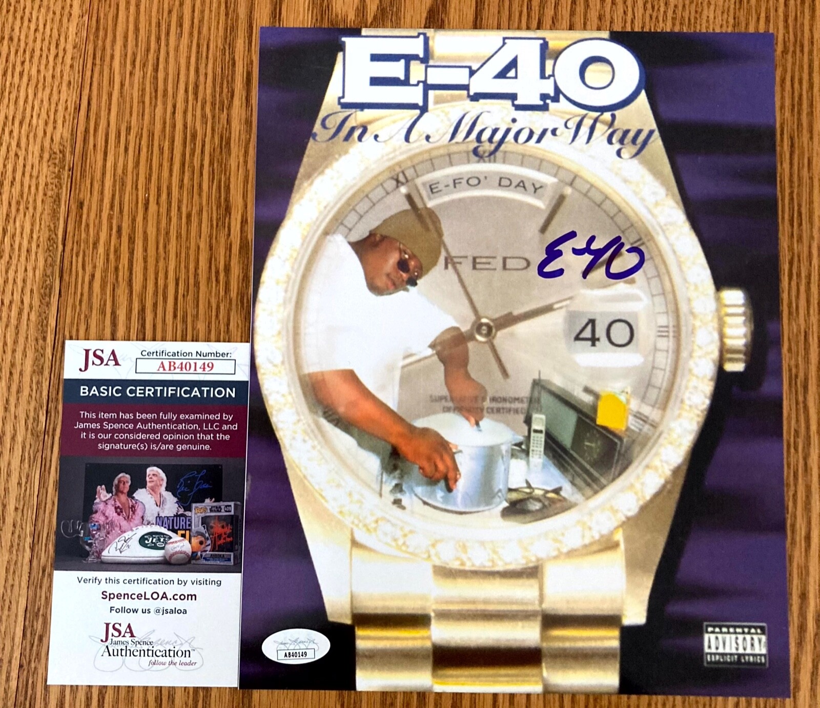 E-40 In A Major Way The Click Signed 8x10 Photo JSA COA Mac Dre | eBay