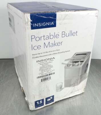 NEW Insignia Portable Ice Maker NS-IMP26SL0 | eBay