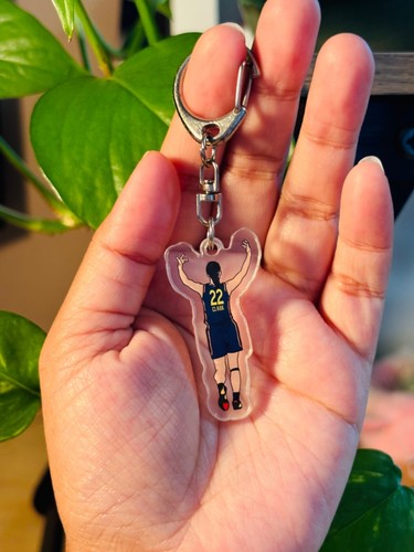 WNBA Caitlin Clark Fever Custom Acrylic Keychain | eBay