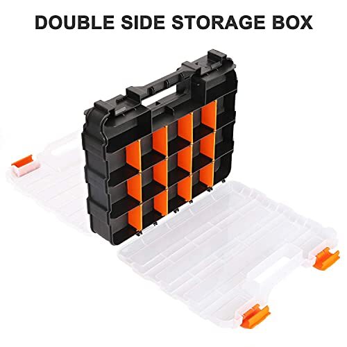 Double Side Tools Organizer Customizable Removable Plastic Dividers ...