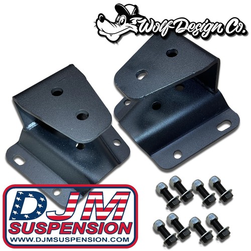 1965-1972 Ford F100 4" Drop Kit Leveling Lowering Shackles Hangers DJM ...