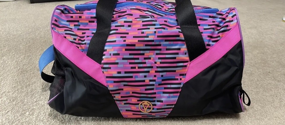 Ivivva Lululemon In The game Duffle Shoulder Bag Gym Dance Sports | eBay