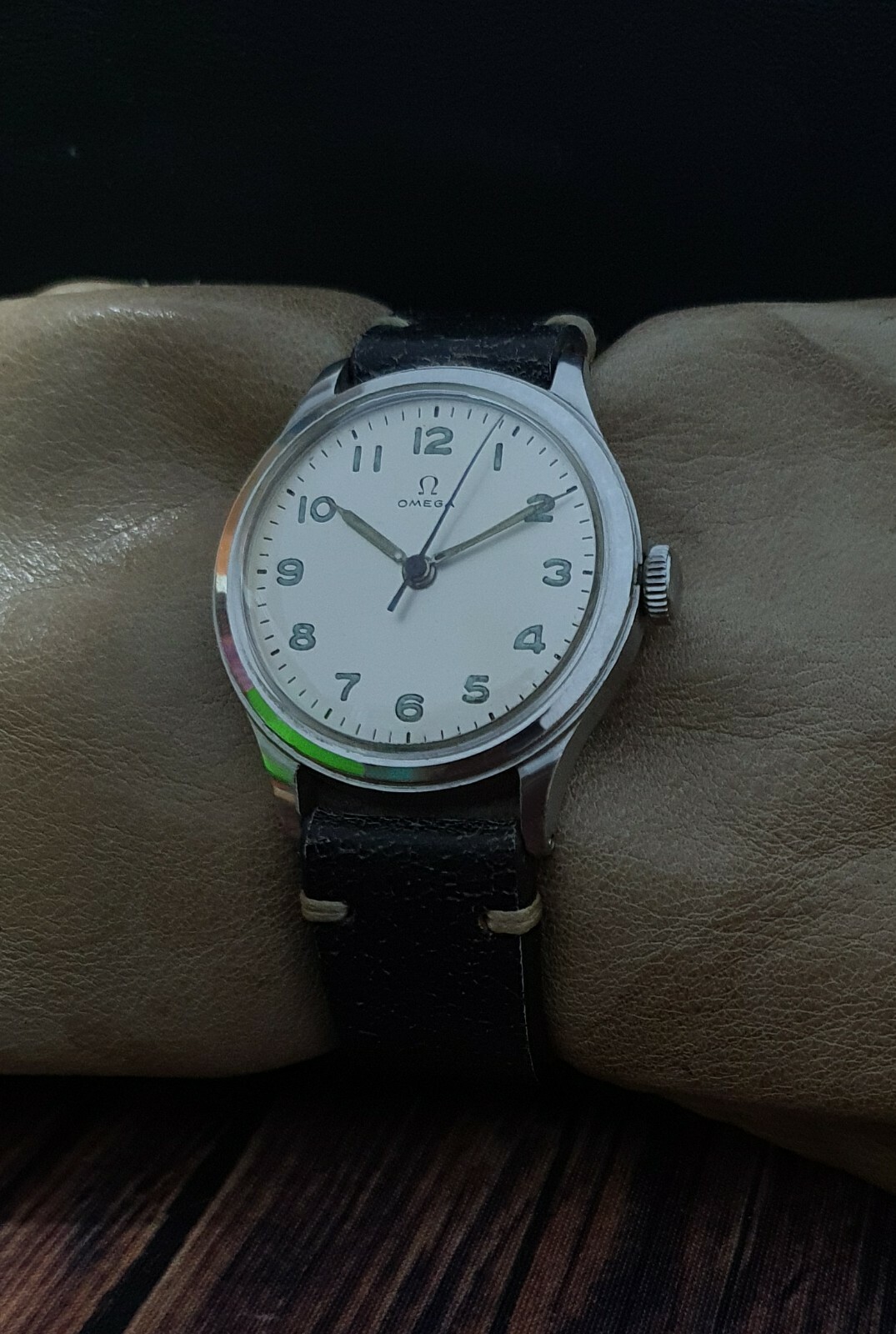 Rare Omega WWII 1940s Military Vintage 16J Swiss Watch Ref 2179/3 ...