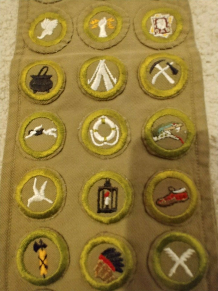 Eagle Scout Merit Badge Sash Life Star Boy Scouts BSA 01 | eBay