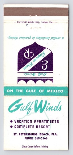 c1960s Gulf Winds Resort Hotel St. Petersburg Florida FL Vintage ...