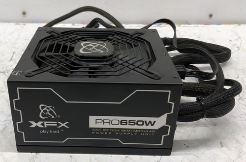 XFX Pro 650W PSU ATX Power Supply Unit, 80 PLUS Bronze | eBay