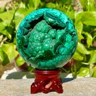 2LB Natural Peacock's eye Crystal Polishing Stone ball Healing | eBay