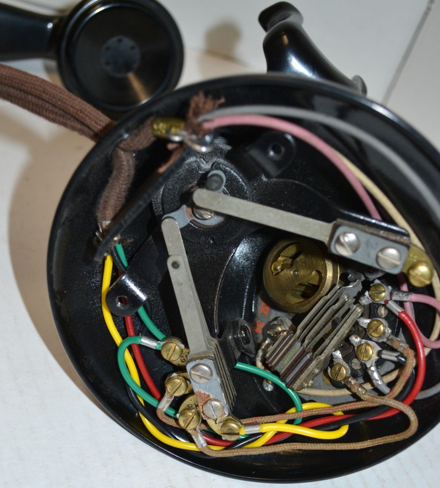 1920's Western Electric Round Base B1 Telephone, Subset - Full ...