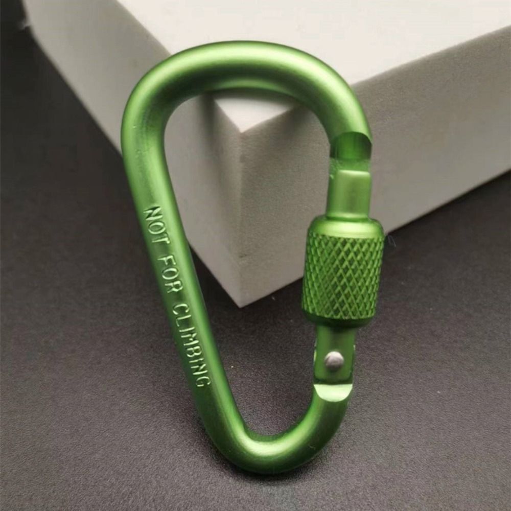 Equipment Alloy Carabiner Buckle Keychain Camping Hiking Hook Climbing ...