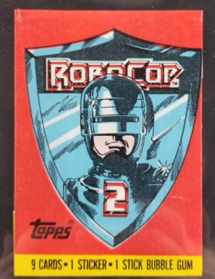 Robocop 1990 Movie EMPTY Topps Wrapper | eBay