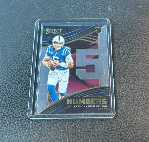 2023 Panini Select Anthony Richardson Numbers Rookie | eBay