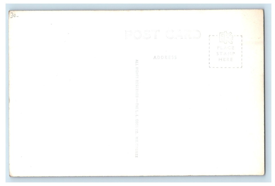 Bay View From Bledsoe's Beach Angola Indiana IN RPPC Photo Vintage ...