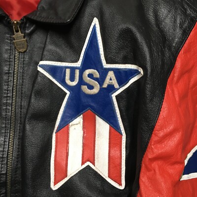 Vintage Michael Hoban WhereMI USA Leather Jacket Mens Large Vintage Michael Hoban WhereMI USA Leather Jacket Mens Large