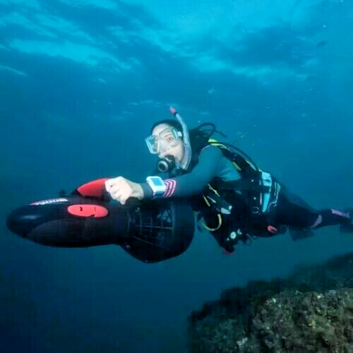 Underwater Sea Scooter Electric Scuba Diving Snorkeling Under Water (16 ...