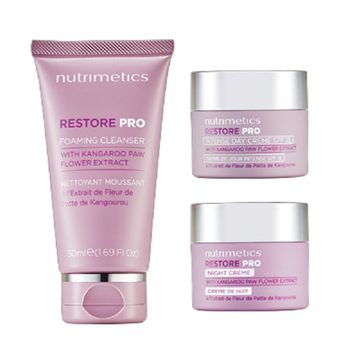 Nutrimetics Restore PRO Mini Intense Day Night Creme 25ml +Foaming ...
