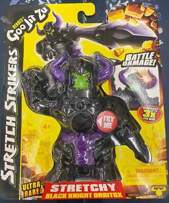 Heroes Of Goo Jit Zu Stretch Strikers Black Knight Orbitox Sealed Ultra ...