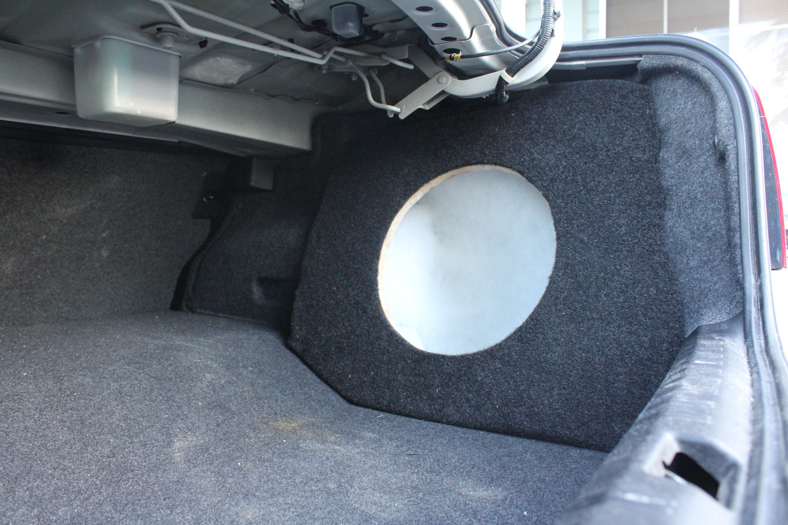 Subaru Impreza WRX Sedan 2009-2015 12inch sub Fibreglass subwoofer ...