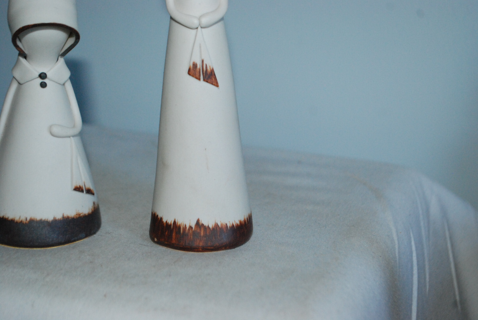 2 Claycraft Production Fred Hiller Clay Girl HEIDI Figurine, Australia ...