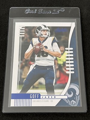 2019 Panini Absolute Football Jared Goff Blue #88 - Los Angeles Rams | eBay