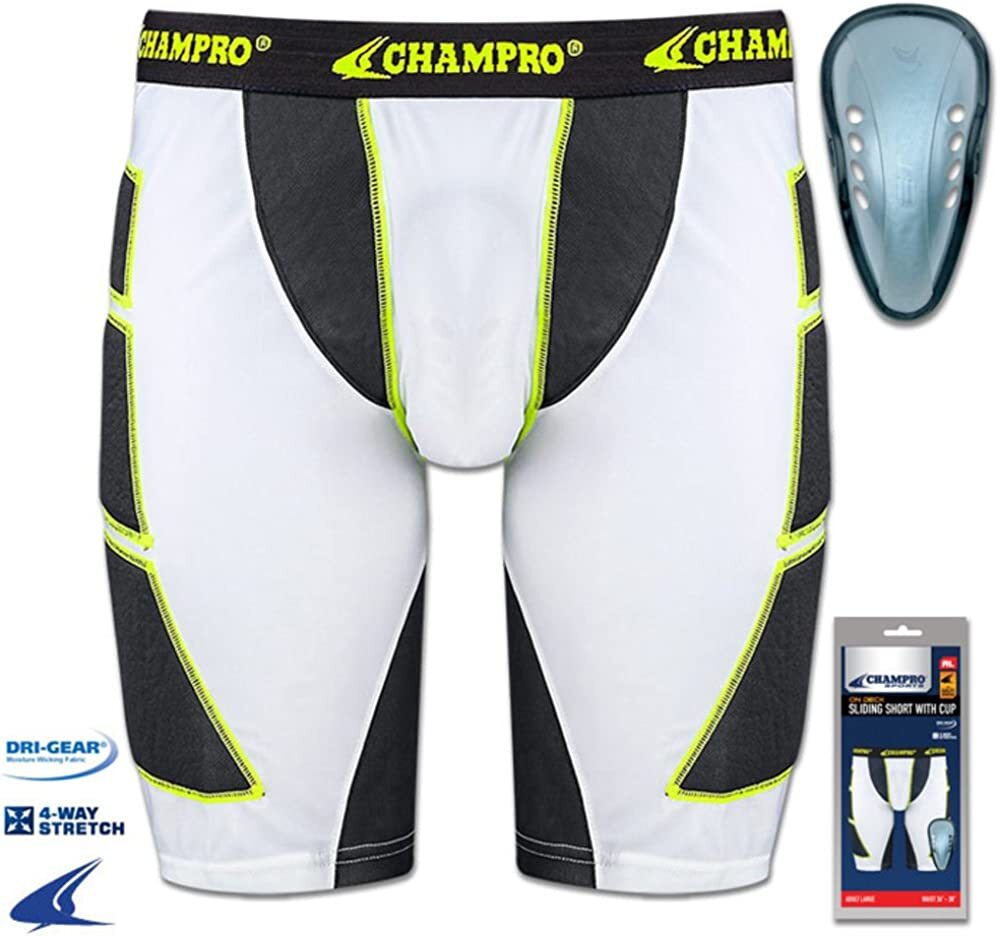 Champro Sports On Deck Sliding Short With Cup | eBay