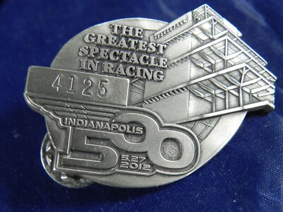 2012 INDIANAPOLIS INDY 500 PIT PASS BADGE PRESS MEDIA PIN Pinback | eBay