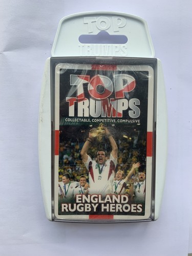England Rugby Heroes Top Trumps 2003 Sealed | eBay