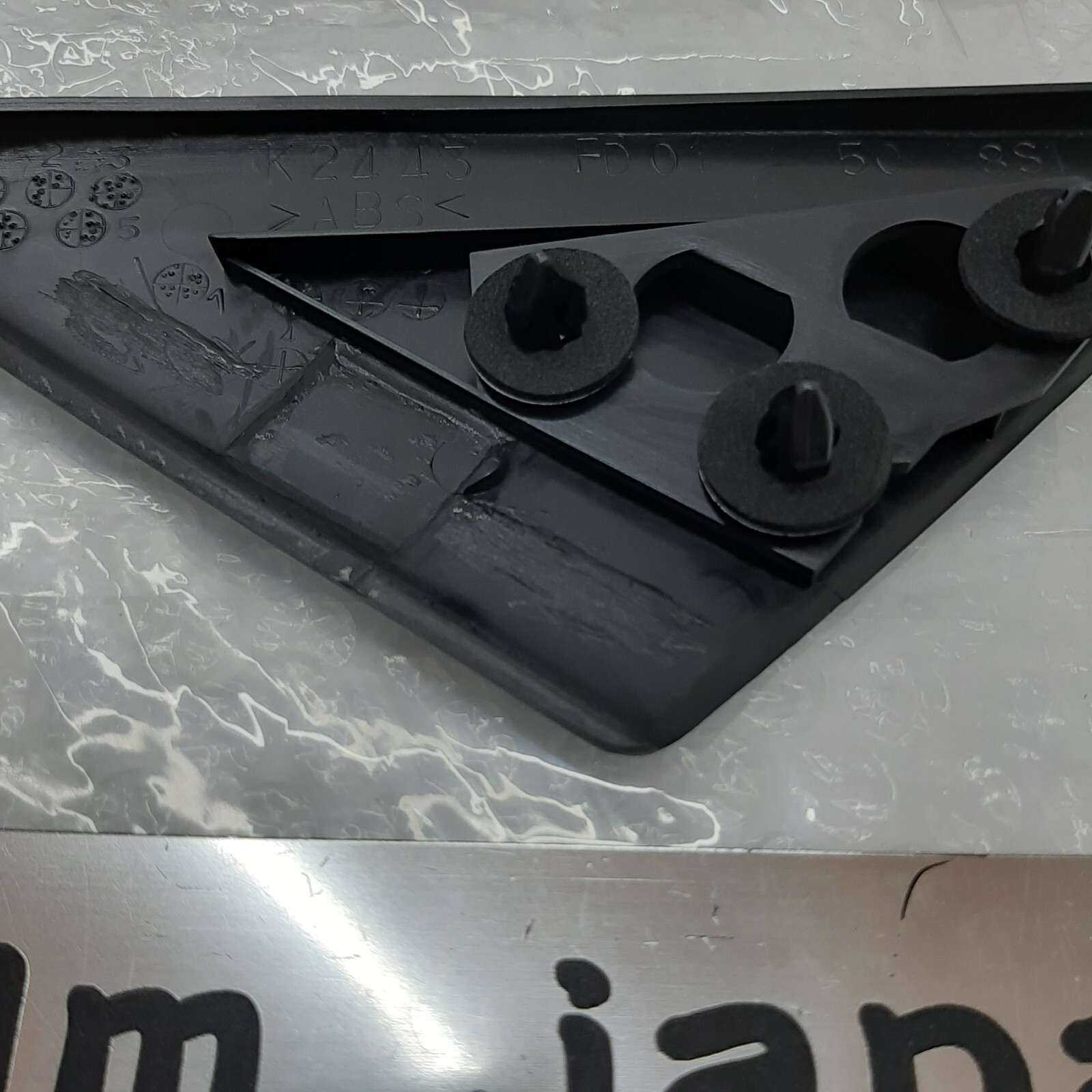 MAZDA RX-7 FD3S Outer Outside Mirror Sail Garnish Door Corner Trim ...