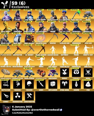 FN OG Account (256 skins) Galaxy | Glow | Mako | OG STW | Neo Versa ...