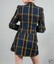 Naven Cropped Vamp Jacket in Navy Plaid | eBay