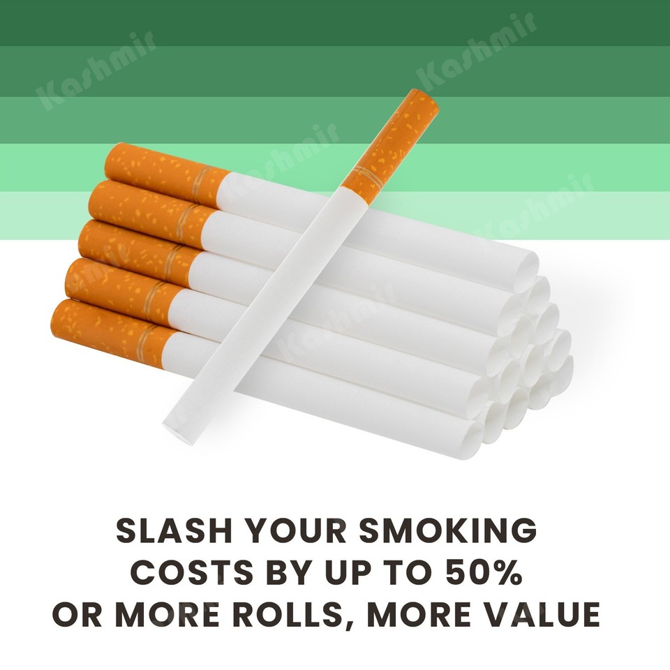 Menthol Cigarette Tubes King Size 1000 Ct Prerolled RYO Filter Tubes ...