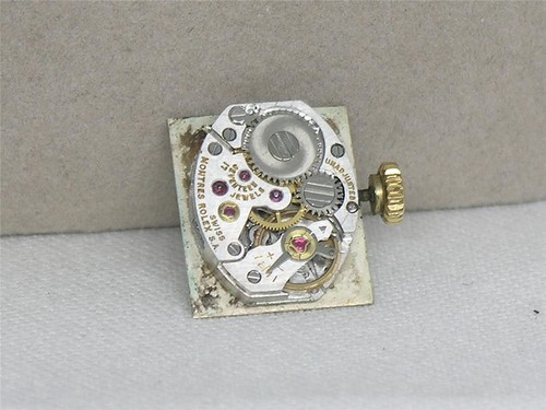 SCARCE ROLEX CAL. 1800 LADIES 17 JEWEL WRIST WATCH MOVEMENT & DIAL ...