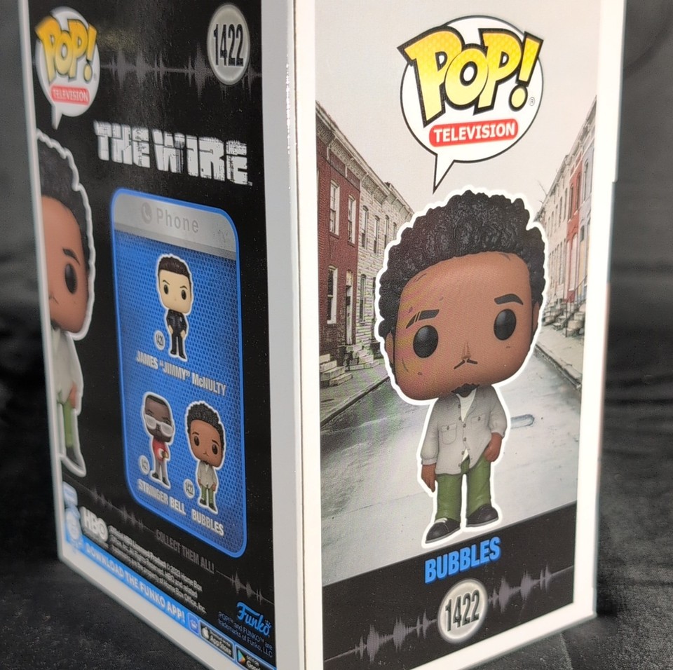 Funko Pop! Vinyl The Wire Bubbles #1422 HBO Exclusive TV Shows Vinyl ...